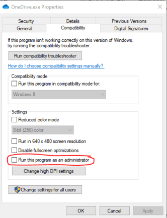 OneDrive & administrator rights | LAN-Tech Network Management
